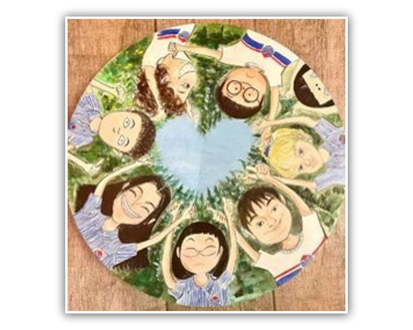 Painting: The YCIS family