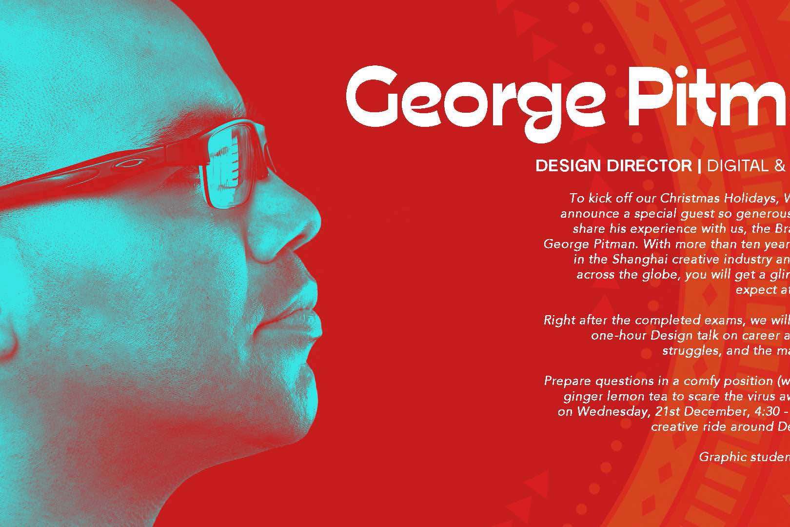 艺术讲座回顾 | 西班牙设计师George Pitman与学生分享创作建议
