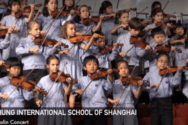 Watch a Recent YCIS Violin Concert