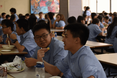 YCIS Lunch Is a Time for Community