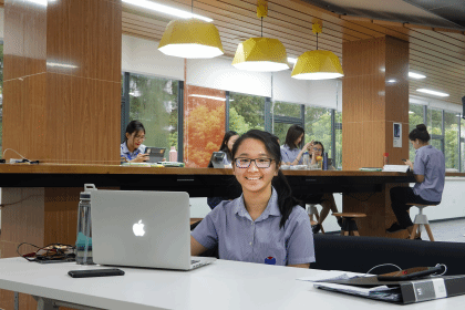 Enjoying the Beautiful New Learning Communities at YCIS Pudong